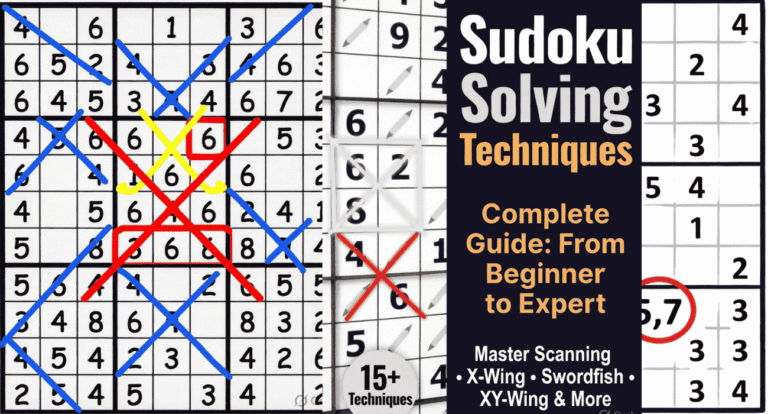 Sudoku Solving Techniques List (Complete Guide): Master Every Puzzle ...